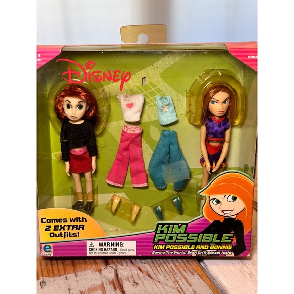 Disney | Toys | New In Box Vintage Kim Possible And Bonnie Mini Fashion ...